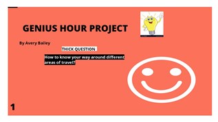 GENIUS HOUR PROJECT at emaze Presentation