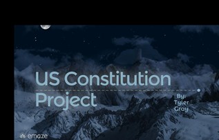 US Constitution Project at emaze Presentation