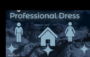 Professional Dress at emaze Presentation
