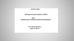 MER TALK 1 - CFC-FFL SYDNEY at emaze Presentation