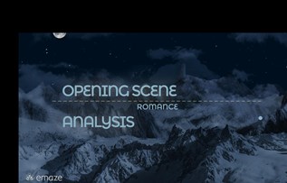 OPENING SCENE ANALYSIS ROMANCE at emaze Presentation