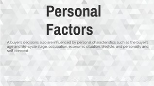 Personal Factors at emaze Presentation