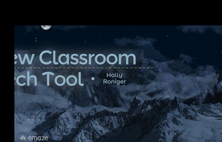 New Classroom Tech Tool at emaze Presentation