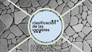 clasificación de las variables at emaze Presentation