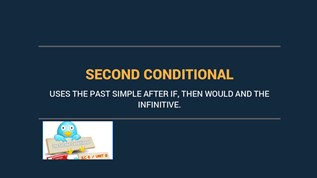 SECOND CONDITIONAL at emaze Presentation