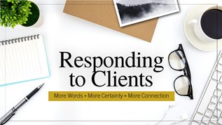 Responding to Clients at emaze Presentation