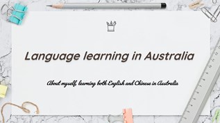 Language learning in Australia at emaze Presentation