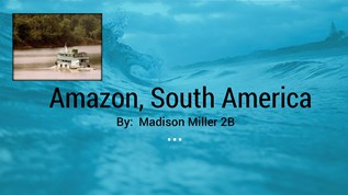 Amazon, South America at emaze Presentation