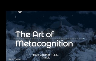 The Art of Metacognition at emaze Presentation
