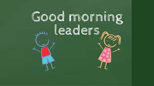 Good morning leaders at emaze Presentation