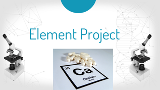 Element Project - Calcium at emaze Presentation