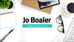 Jo Boaler at emaze Presentation