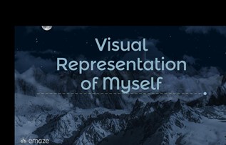 Visual Representation of Myself at emaze Presentation