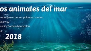 los animales del mar at emaze Presentation