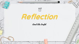 English reflection at emaze Presentation