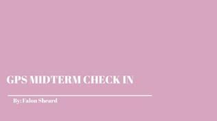 GPS MIDTERM CHECK IN at emaze Presentation