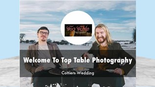 Top Table Photography at emaze Presentation