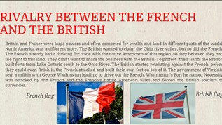 Rivalry between the french and the british at emaze Presentation