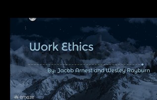 Work Ethics at emaze Presentation