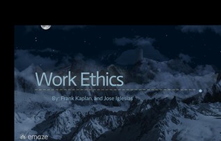 Work Ethics at emaze Presentation