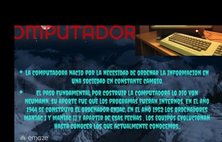 HISTORIA DE LA COMPUTADORA at emaze Presentation