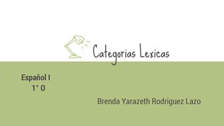 Categorias Lexicas at emaze Presentation