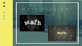Math Problem! at emaze Presentation