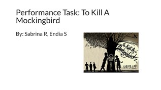 TKAM Interview Project at emaze Presentation