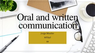 oral and written communication at emaze Presentation