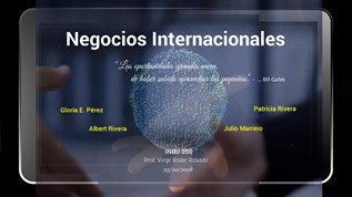 Negocios Internacionales at emaze Presentation