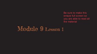 Module 9 lesson 1 copy1 at emaze Presentation