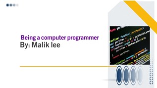 Being a computer programmer at emaze Presentation