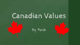 Canadian Values at emaze Presentation