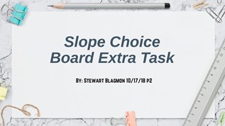Slope extra credit at emaze Presentation