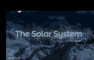 The Solar System LINA 7C at emaze Presentation