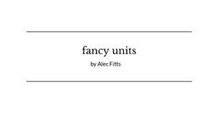 fancy units at emaze Presentation