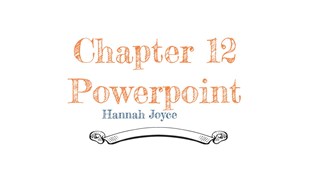 Chapter 12 Powerpoint at emaze Presentation