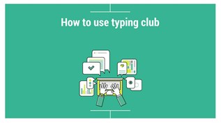 How to use typing club at emaze Presentation