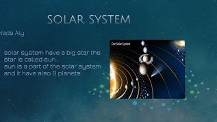 solar system at emaze Presentation