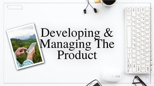 Developing & Managing The Product at emaze Presentation