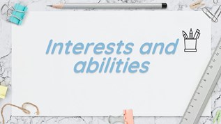 Interests and abilities at emaze Presentation