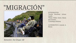 MIGRACIÓN at emaze Presentation