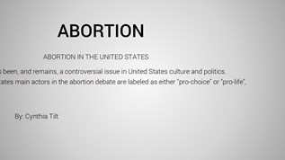 abortion at emaze Presentation