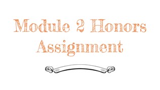 Module 2 Honors Assignment at emaze Presentation