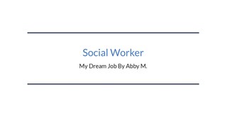 My Dream Job at emaze Presentation