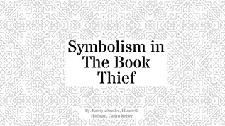 Symbolism in The Book Thief at emaze Presentation