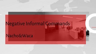Negative Informal Commands at emaze Presentation
