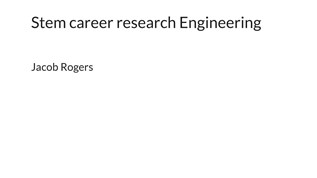 Stem career researchEngineering at emaze Presentation