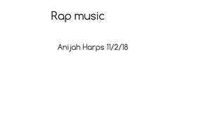 Rap music at emaze Presentation