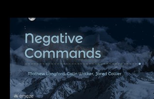 Negative Commands at emaze Presentation